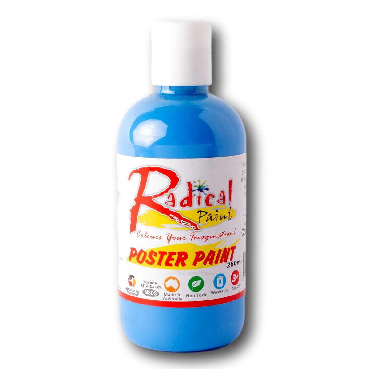 Radical Poster Paint Cobalt Blue 250ml – Melbourne Arts & Crafts