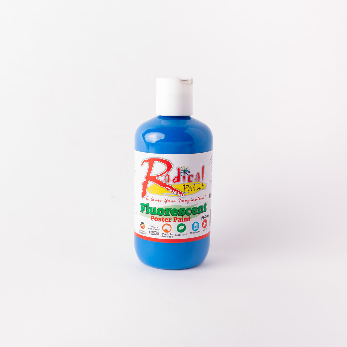 Radical Fluoro Poster Paint Blue 250ml – Melbourne Arts & Crafts