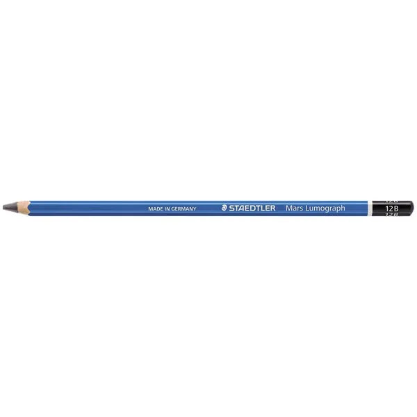 Staedtler Mars Lumograph Graphite Pencil 12B – Melbourne Arts & Crafts