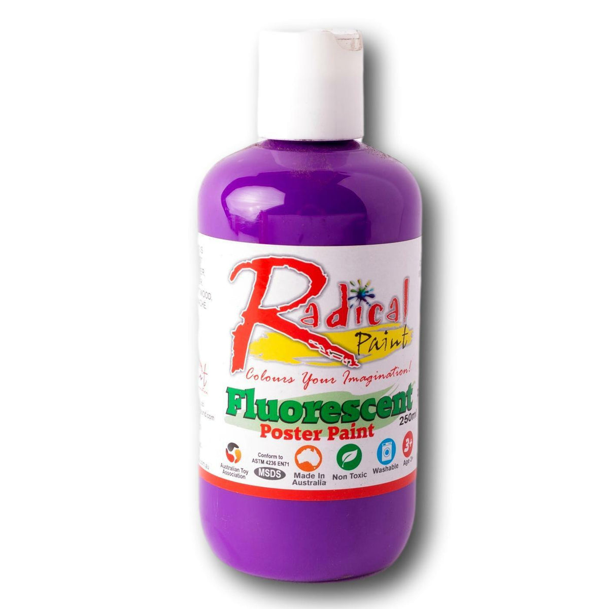 Radical Fluoro Poster Paint Purple 250ml – Melbourne Arts & Crafts