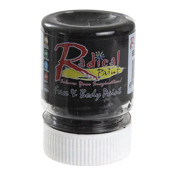 Radical Face & Body Paint - Black 40ml – Melbourne Arts & Crafts