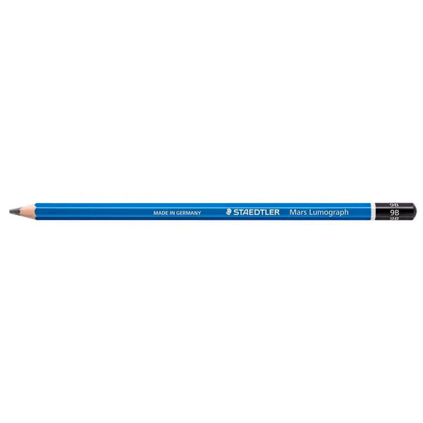 Staedtler Mars Lumograph Graphite Pencil 9B – Melbourne Arts & Crafts