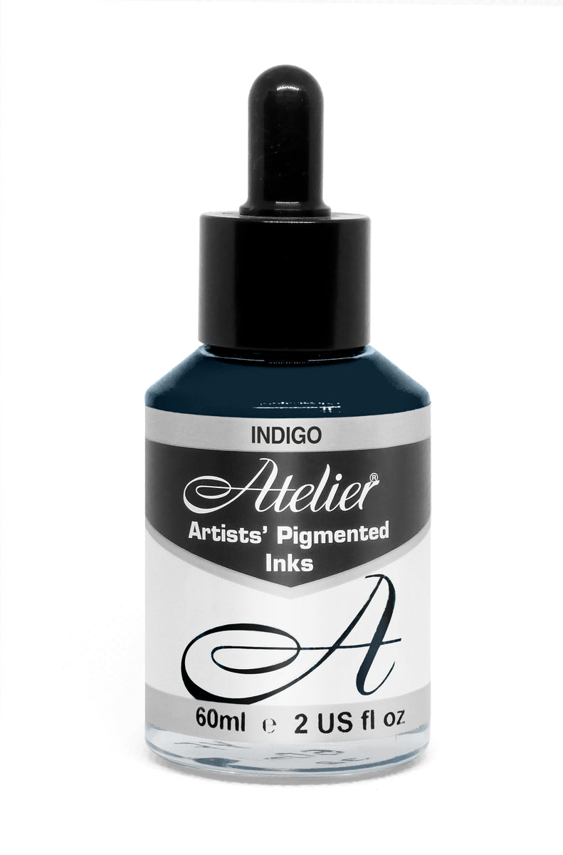 Atelier Artist Pigment Inks 60ml - Indigo – Melbourne Arts & Crafts