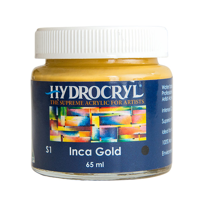 INCA GOLD Hydrocryl Original Dimension Acrylic Paint 65ml – Melbourne ...