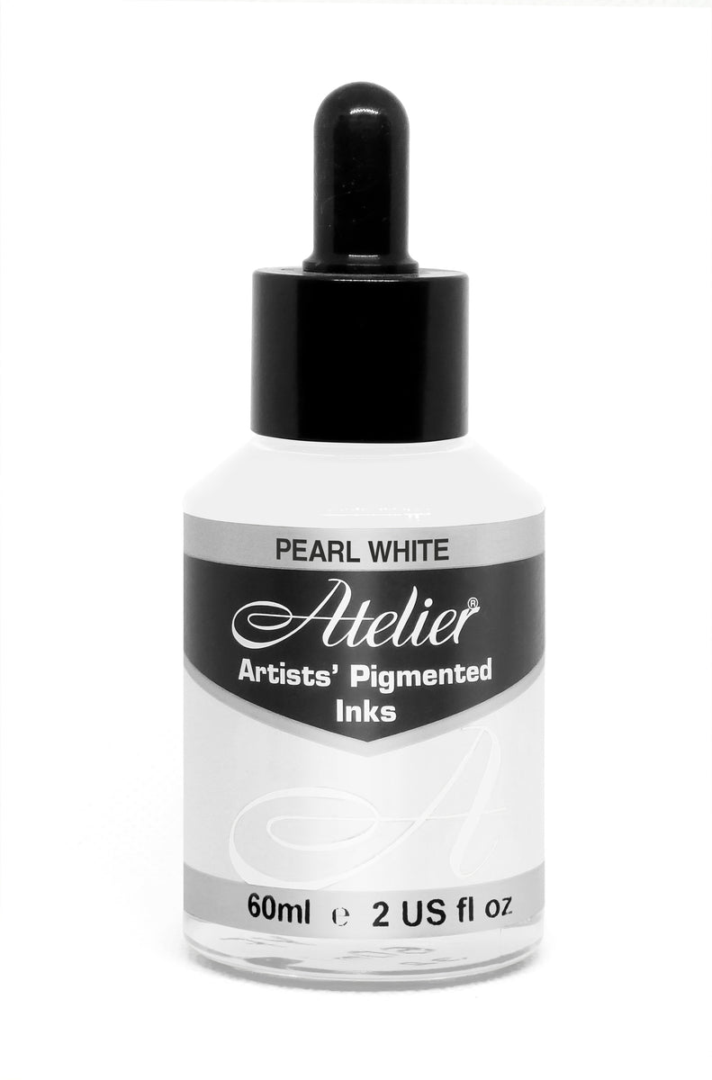 Atelier Artist Pigment Inks 60ml - Pearl White – Melbourne Arts & Crafts
