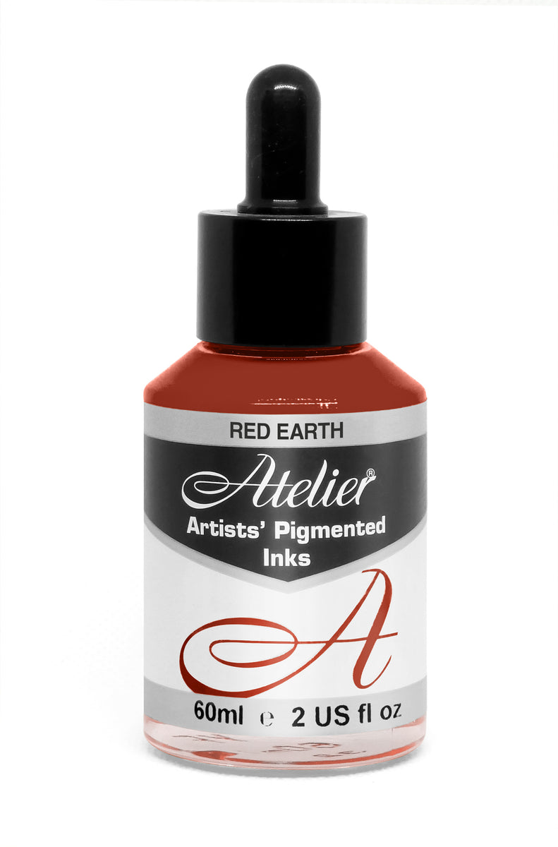Atelier Artist Pigment Inks 60ml - Red Earth – Melbourne Arts & Crafts
