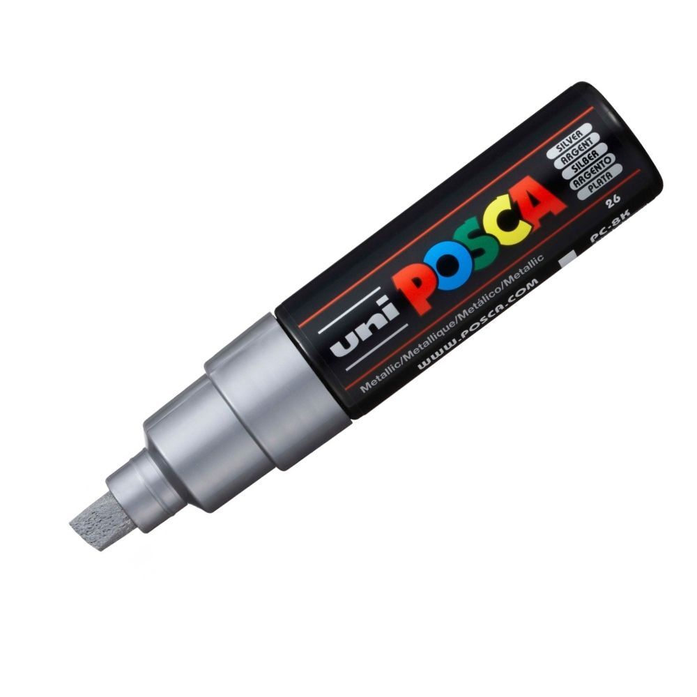 POSCA PC 8K Paint Marker Silver – Melbourne Arts & Crafts